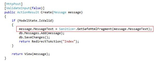How To Handle Cross Site Scripting In Aspnet Mvc Application